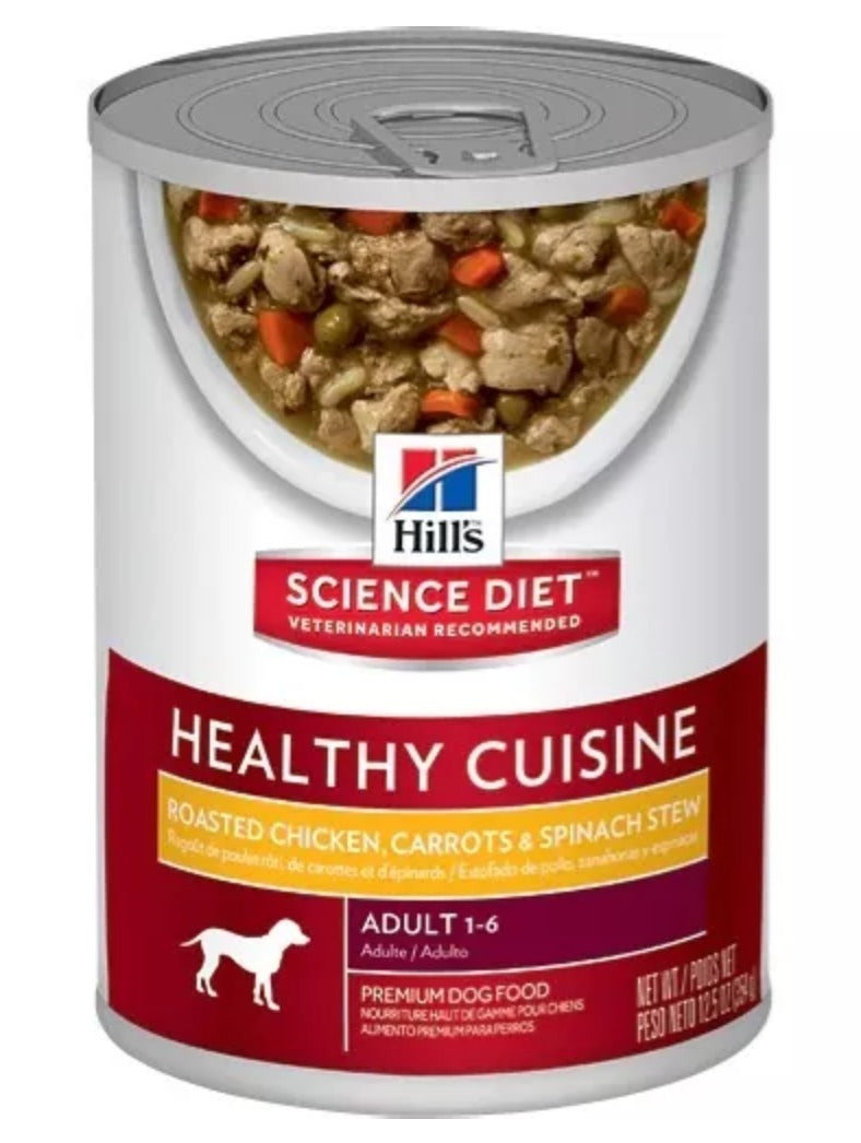 Hills Science Diet Alimento Perros Adult Healthy Cuisine Estofado Lata ...