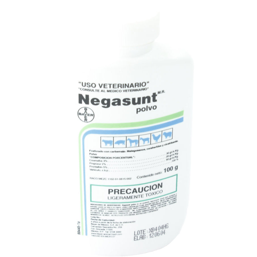 Negasunt Polvo Veterinario Larvicida Y Cicatrizante 100 G | Mascotas y ...